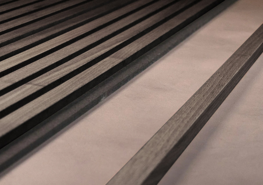 Ebony Wood Slat Panels Edge – Like a Bossanova Home