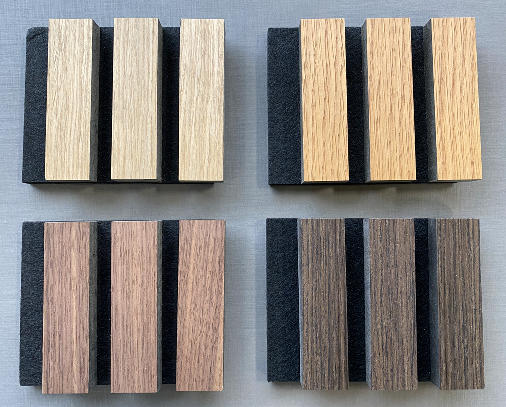 Wood Slat Panel Samples – Like a Bossanova Home