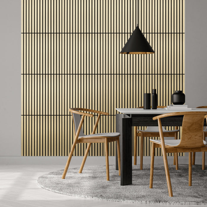 Natural Oak Wood Slat Tiles – Like a Bossanova Home