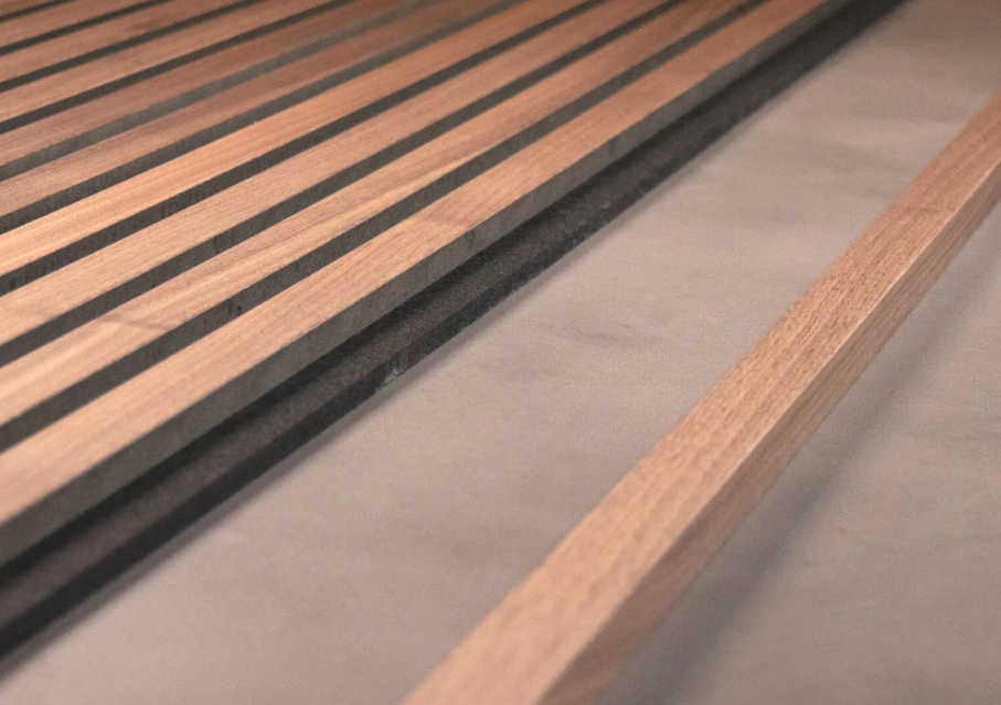 Walnut Wood Slat Panels Edge – Like a Bossanova Home